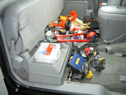 DU-HA 10037 Underseat Storage / Gun Case, Black