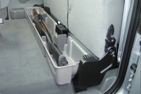 DU-HA 20031 Underseat Storage / Gun Case, Black