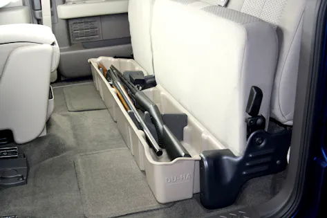 DU-HA 20071 Underseat Storage / Gun Case, Black