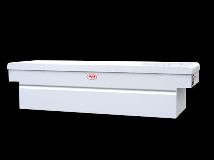 RKI Truck Equiptment C63 Single Lid Steel Crossbox (White) - Full Size ...