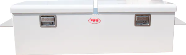 RKI Truck Equiptment M54-2 Double Lid Steel Chest Box With Mounts ...