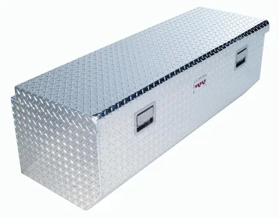 RKI Truck Equiptment M54U-1NMA Single Lid Aluminum Chest Box With Off ...