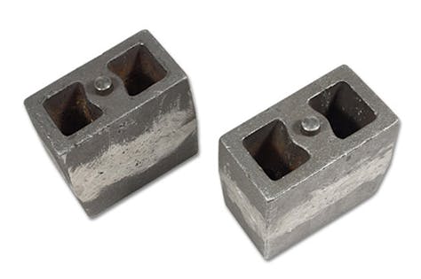 Tuff Country 79056 5.5" Cast Iron Lift Blocks (3" wide, tapered) pair