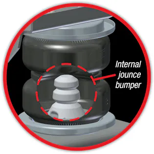 Air Lift 84235 Replacement Air Spring-LL 5000 Ultimate bellows type w ...