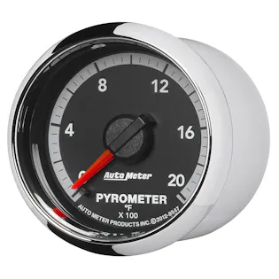 AutoMeter Products 8547 GAUGE; PYRO. (EGT); 2 1/16in.; 2000 F; STEPPER ...