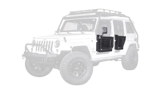 Body Armor JK-6140 GEN 3 TRAIL DOORS JK REAR; MADE IN USA