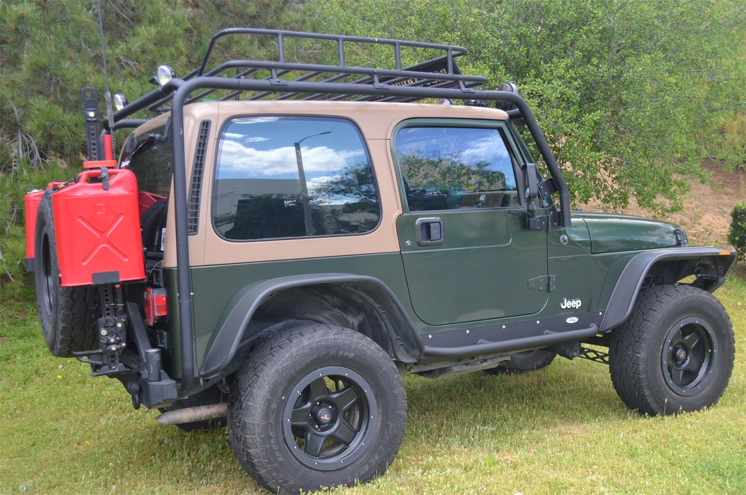 Body Armor TJ 6125 2 Roof Rack Base
