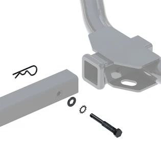 CURT 19263 Replacement 18112 Folding Shank Pin for Cargo Carrier with Ramp