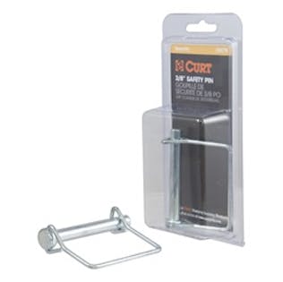 CURT 25034 5/16" Safety Pin with 12" Chain (3" Pin Length)