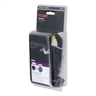 CURT 57184 Electrical Adapter (4-Way Flat Vehicle to 7-Way RV Blade ...