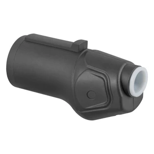 CURT 58145 Heavy-Duty 7-Way RV Blade Connector Plug (Trailer Side)