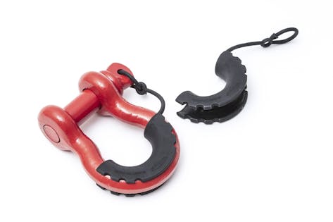 Daystar KU70062BK Locking D Ring Isolator 7/8" Polyurethane Black