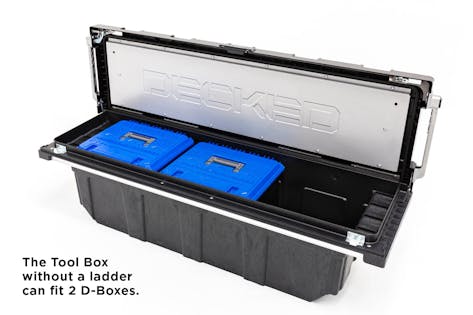 DECKED ATB4 Tool Box Core Trax - two pieces & two load locks