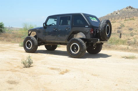 DV8 Offroad HT07FB42 Jeep JK 4-Door Fastback Hard Top