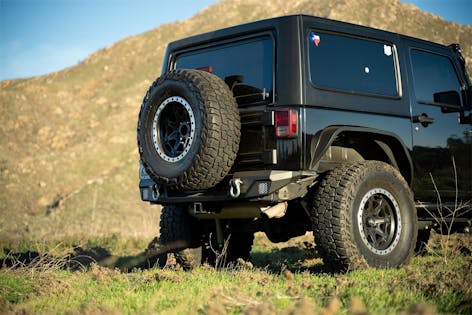DV8 Offroad RBJK-12 FS-7 Series Rear Bumper, Jeep Wrangler JK