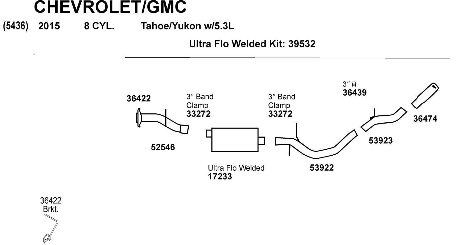 Dynomax 33272 Walker Mega-Clamp Band Clamp