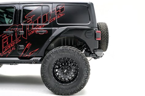 Fab Fours JL1001-B Rear Fenders Bare Steel