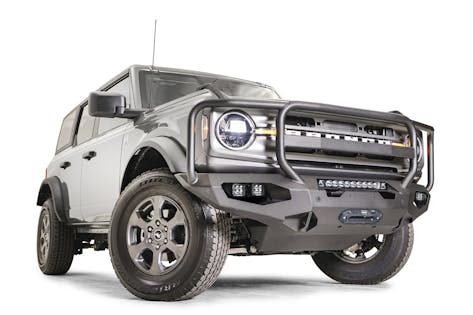 Fab Fours FB21-X5250-1 Matrix Front Bumper with Full Grill Guard