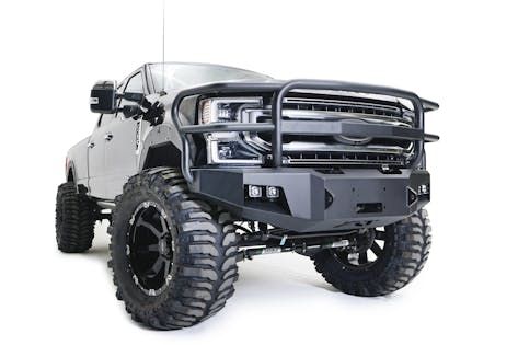 Fab Fours FS17-A4160-1 Premium Front Bumper with Full Grill Guard