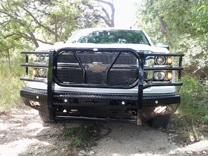 Frontier Truck Gear 300-21-4009 Original Heavy Duty Front Bumper For On ...