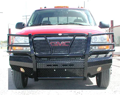 Frontier Truck Gear 300-30-3005 Original Heavy Duty Front Bumper For On ...