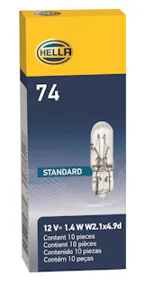 Hella Inc 74 T1.75 Incandescent Bulb