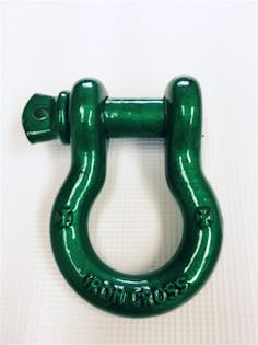 Iron Cross Automotive 1000-04 3/4" Shackle Candy Green