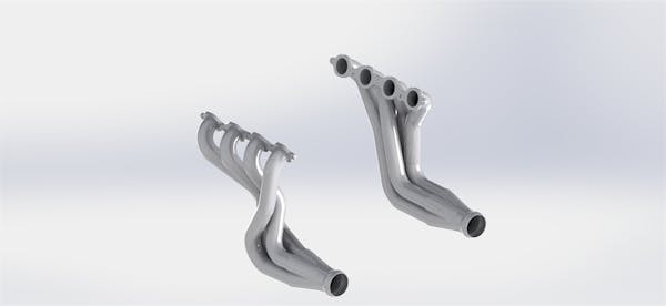 Kooks Custom Headers 29312600 2" x 3" Stainless Steel LT Swap Headers ...