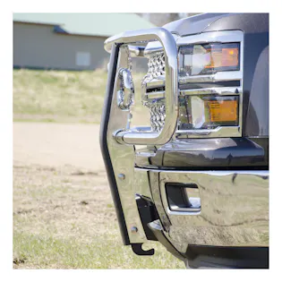 LUVERNE 331443-331610 Chrome Steel 2" Tubular Grille Guard, Select ...
