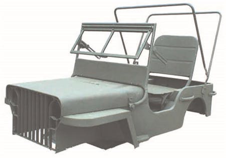 Omix-Ada 12001.01 Mini MB Body Kit, Steel