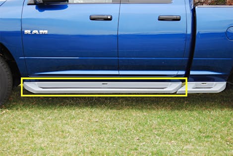Owens Products 3170 GLASTEP PLUS CUSTOM MOLDED FIBERGLASS RUNNING BOARDS