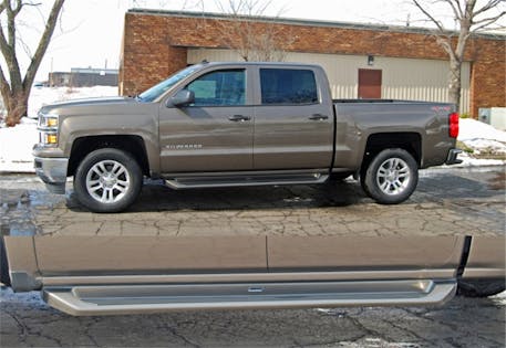 Owens Products 3203 GLASTEP PLUS CUSTOM MOLDED FIBERGLASS RUNNING BOARDS