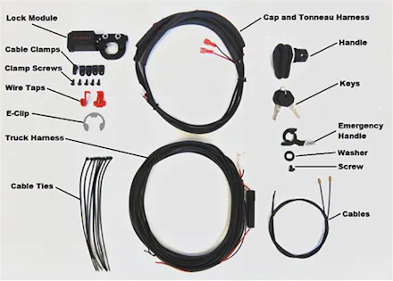 Pop and Lock PL9555 Tonneau Cover Power Lock Kit