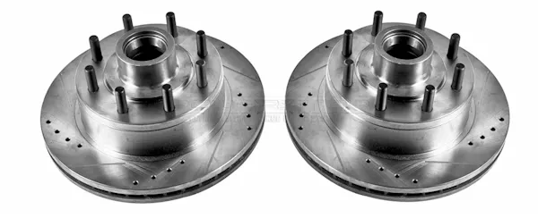 Power Stop LLC AR8546XPR Power Stop Drilled and Slotted Brake Rotor (Pair)