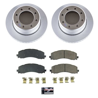 Power Stop LLC CRK8641 Z17 COATED BRAKE KIT