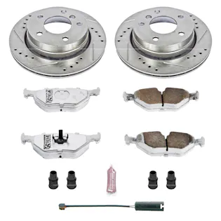 Power Stop LLC K615-26 Power Stop 1-Click Street Warrior Z26 Brake Kits