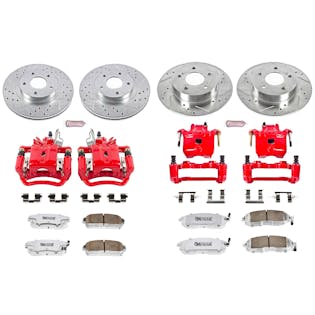 Power Stop LLC KC2706-26 Z26 Extreme Street Warrior 1-Click Brake Kit ...