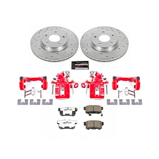 Power Stop LLC KC3128A-26 Z26 Extreme Street Warrior 1-Click Brake Kit ...