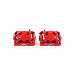 Power Stop LLC S7100 RED CALIPER PAIR W/BRKT