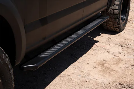 Raptor Series 2203-0388BT 5 in OEM Style Full Tread Slide Track Running ...