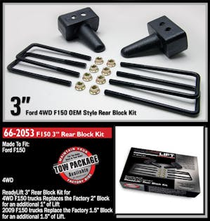 ReadyLift 66-2053 3'' Rear Block Kit
