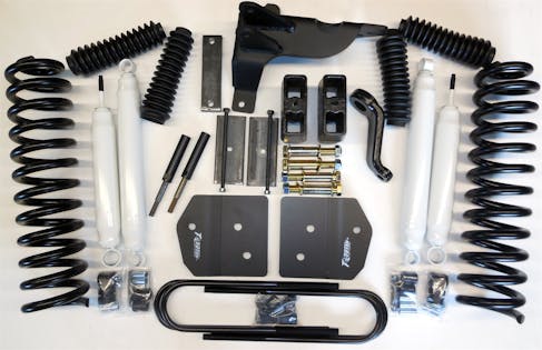 Revtek Suspension 6245 4.5 Front 2.5 Rear suspension system-coil Springs