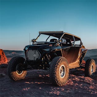 RIGID Industries 491613 Revolve Pod with Amber Trim Ring Pair