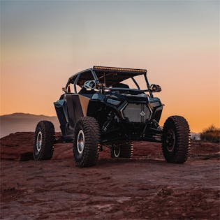 RIGID Industries 491613 Revolve Pod with Amber Trim Ring Pair