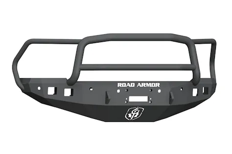 Road Armor 4162F5B and (3x) Light Tabs on Lonestar Guard CustomJeep.ca