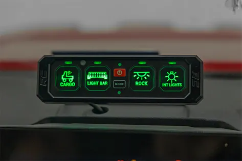 Rough Country 70965 4 Gang Switch Panel