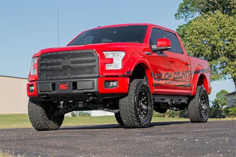 Rough Country 70191 Laser-Cut Mesh Replacement Grille (Ford F150)