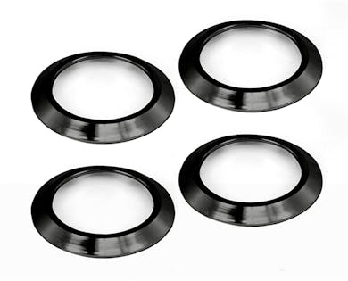 Rugged Ridge 11422.15 AC Vent Bezels, Black