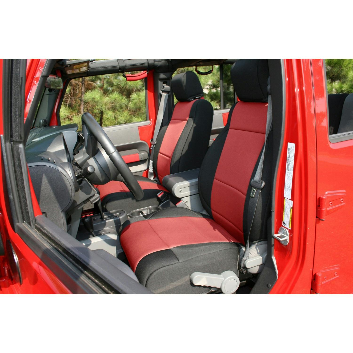 Rugged Ridge Jeep Wrangler Front Neoprene Seat Covers 13214.53