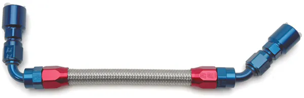 Russell 651106 SS Braided Fuel Hose With 6AN ProFlex Hose For 2005-07 4 ...